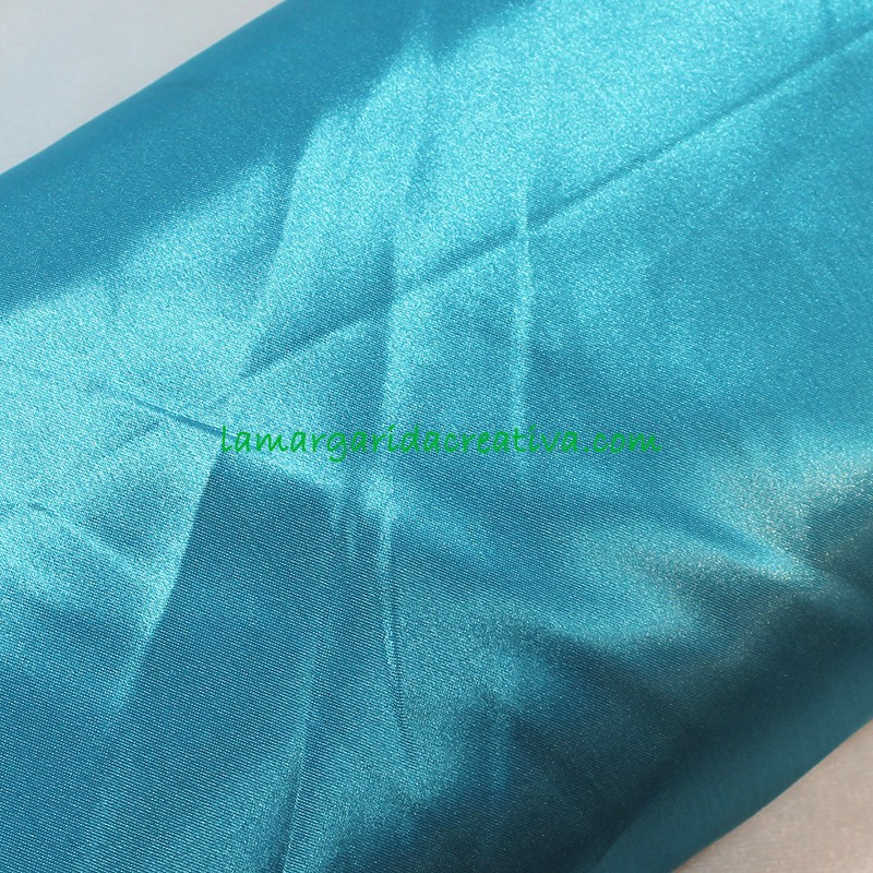 TELA RASO AZUL TURQUESA