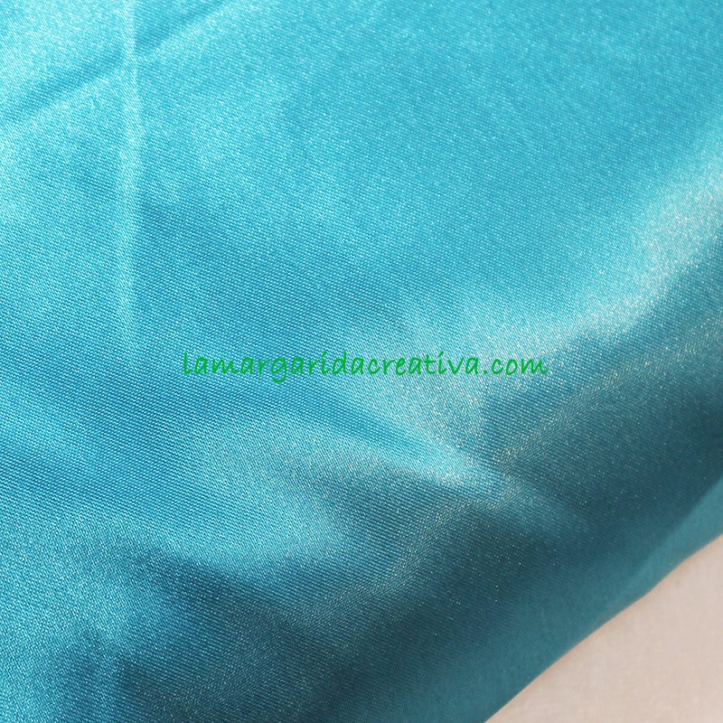 TELA RASO AZUL TURQUESA