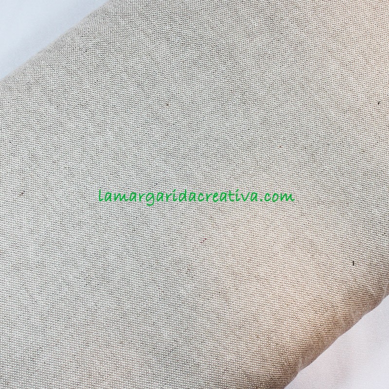 TELA ALGODÓN RÚSTICO NATURAL