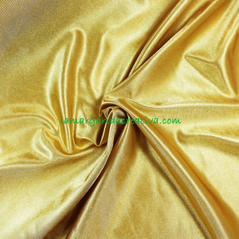 TELA RASETE LISO DORADO ORO