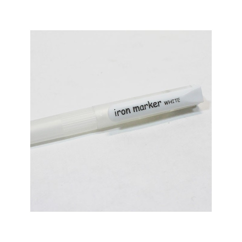 ROTULADOR MARCADOR TEJIDOS IRON MARKER BLANCO DESAPARECE PLANCHA