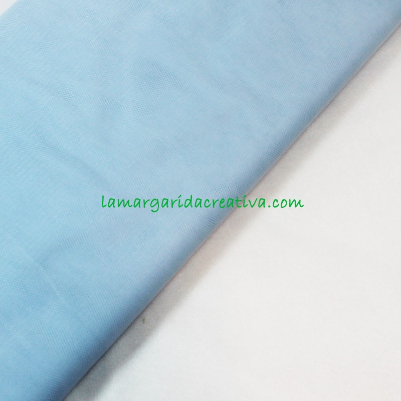 TUL AZUL CIELO LISO